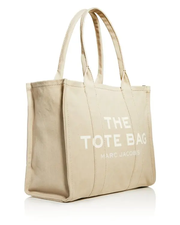 Marc Jacobs Canvas Large Tote Bag - Beige