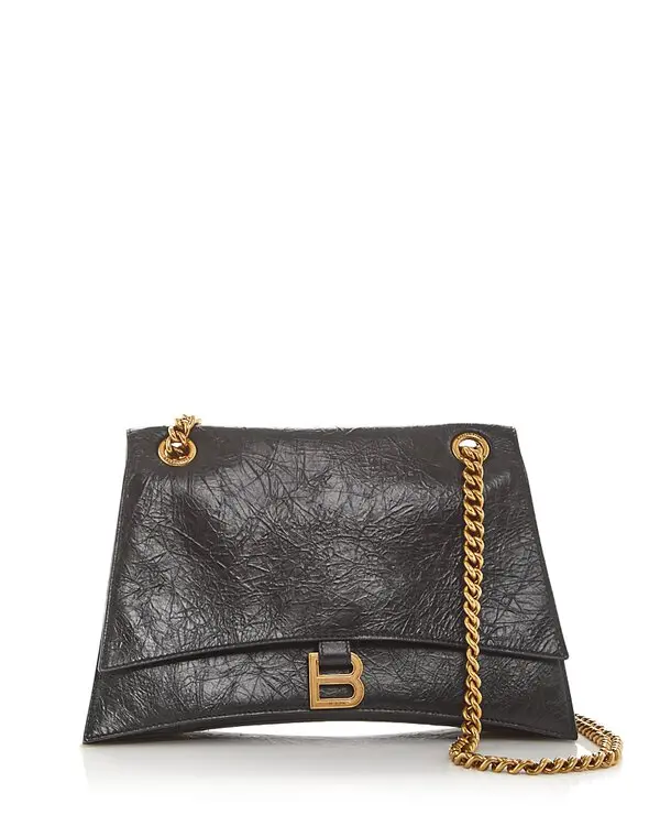 Balenciaga Crush Mini Chain Bag Graffiti - Black