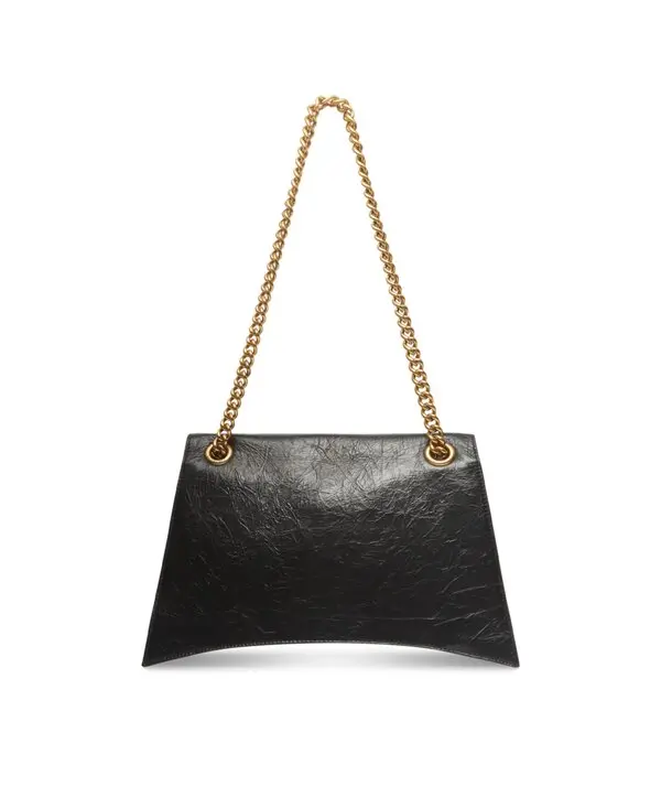 Balenciaga Crush Mini Chain Bag Graffiti - Black