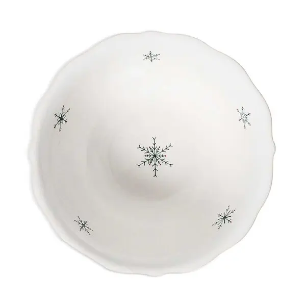 JULISKA Country Estate Winter Frolic Cereal Ice Cream Bowl - Evergreen