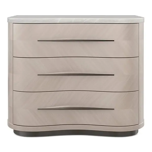 CARACOLE Nomadic Three Drawer Nightstand