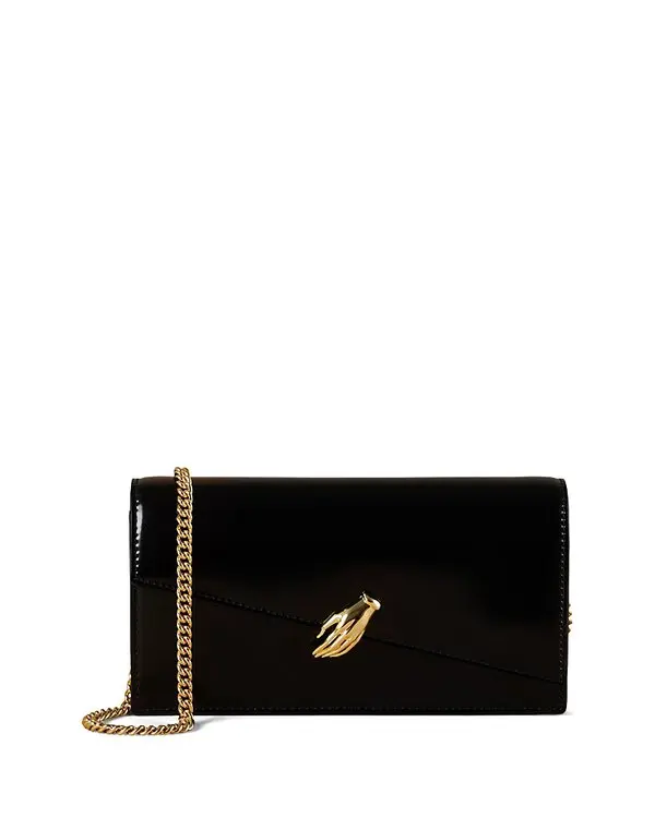 Alexis Bittar In My Dreams Chain Crossbody Bag - Black/gold