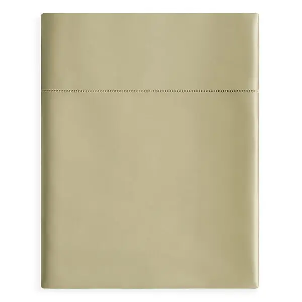 SFERRA Giotto Flat Sheet, Full/queen - Dark Khaki