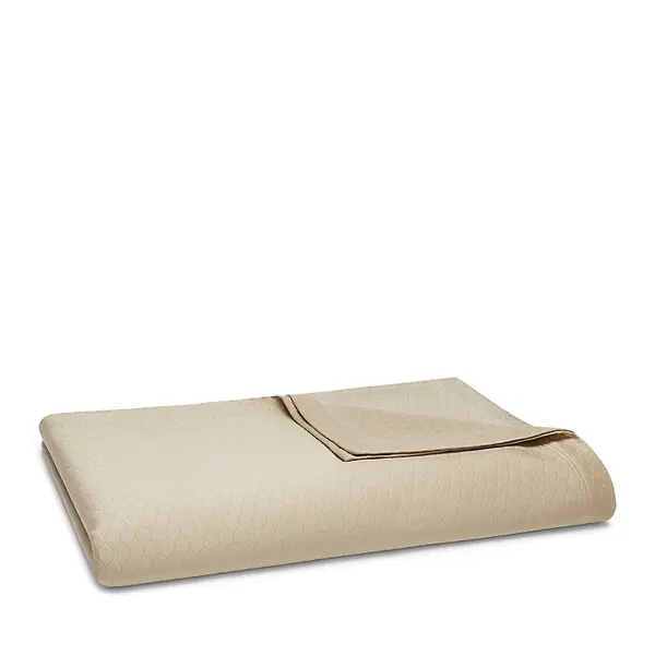SFERRA Favo Coverlet, Full/queen - Oat