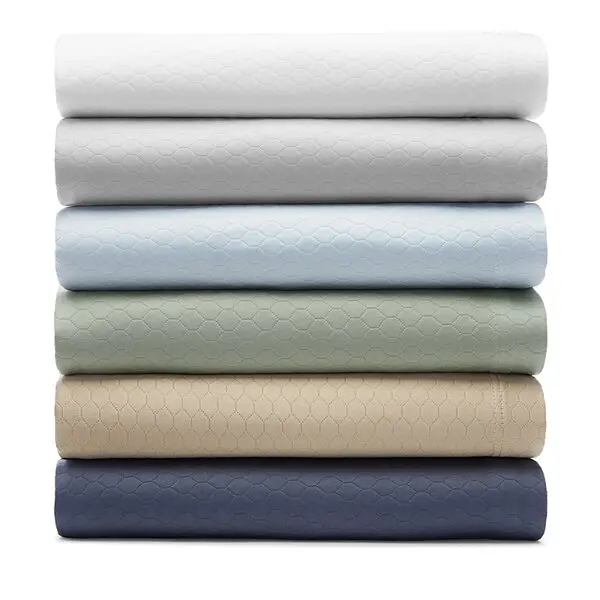 SFERRA Favo Coverlet, Full/queen - Seagreen