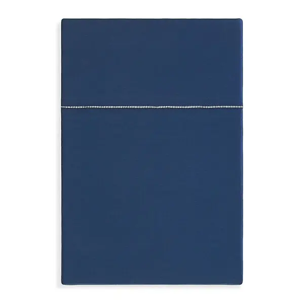 SFERRA Giotto Flat Sheet, King - Navy