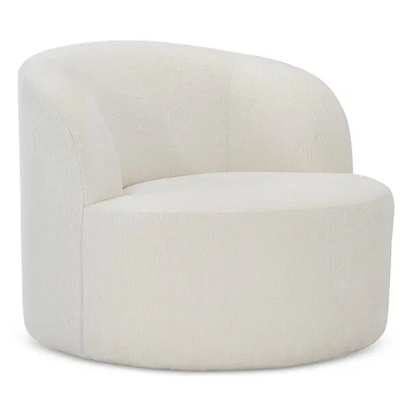 BERNHARDT Bloomingdale's Tara Swivel Chair - - Cream