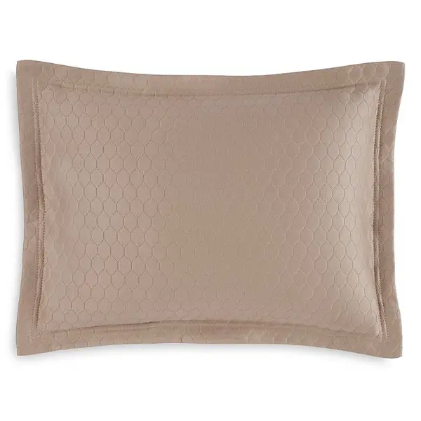 SFERRA Favo Standard Sham - Latte