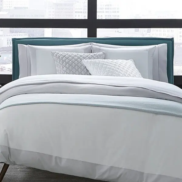 SFERRA Casida Flat Sheet, King - White/lunar