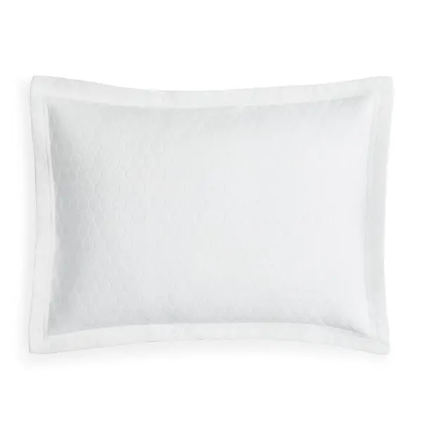 SFERRA Favo Boudoir Sham - White