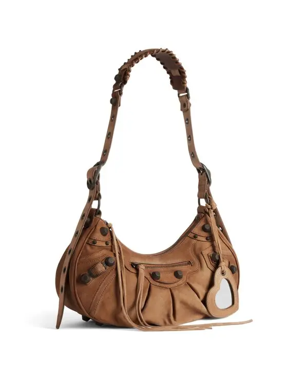 Balenciaga Le Cagole Shoulder Bag - Camel