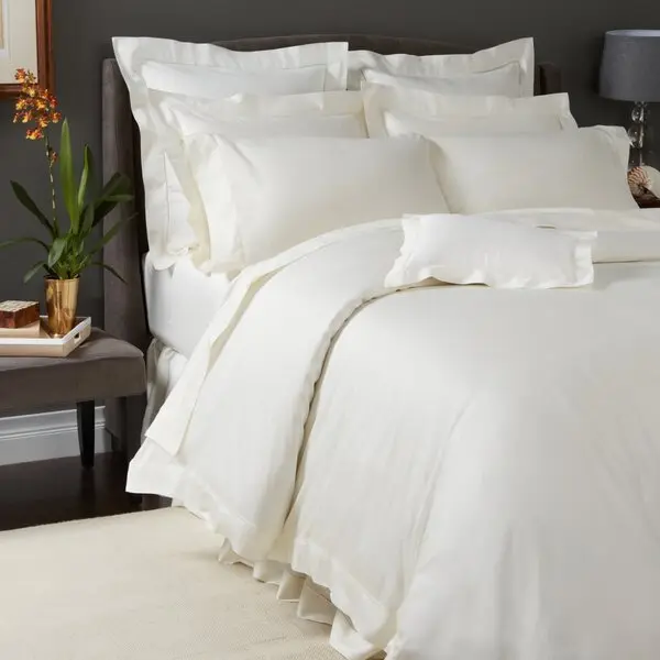 SFERRA Fiona Duvet, Queen - Ivory