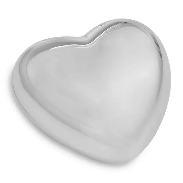 NAMBE Covered Heart Box - Silver