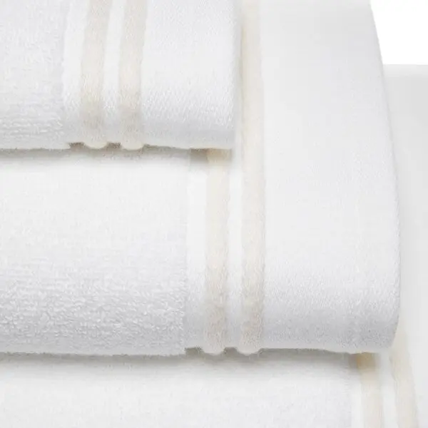 SFERRA Aura Hand Towel - White/ivory