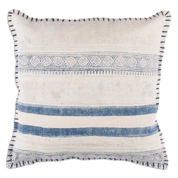 Livabliss Lola Decorative Pillow, 20l X 20w - Blue
