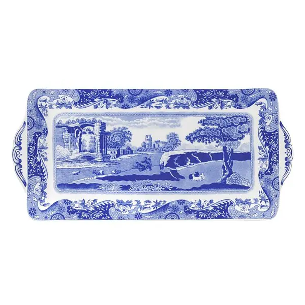 SPODE Italian Sandwich Tray - Blue