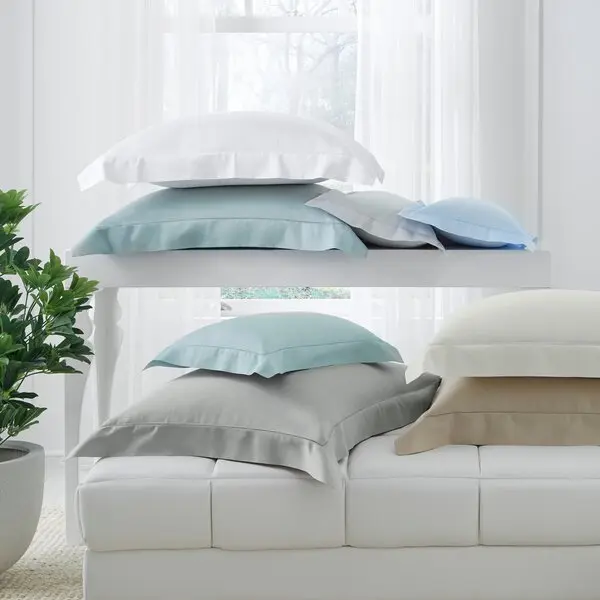 SFERRA Fiona Standard Sham - White
