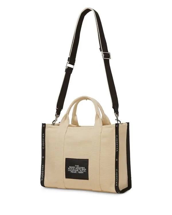 Marc Jacobs The Jacquard Medium Tote Bag - Warm Sand/nickel