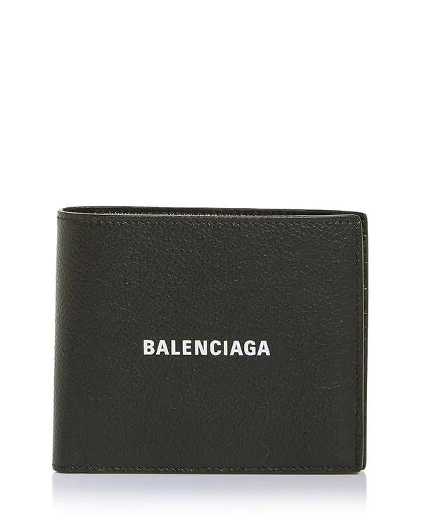 Balenciaga Cash Square Folded Wallet - Black/white