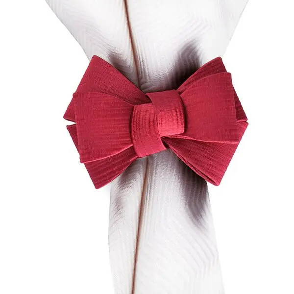 JULISKA Tuxedo Napkin Ring - Ruby