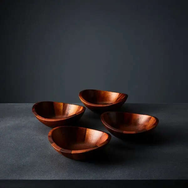 NAMBE Braid Salad Bowls, Set Of 4