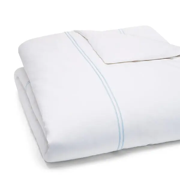 SFERRA Grande Hotel Duvet Cover, King - White/blue