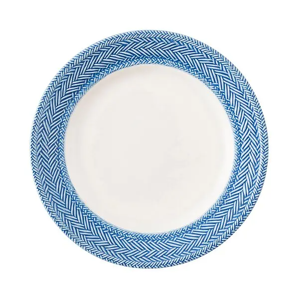 JULISKA Le Panier White/delft Dessert/salad Plate - Delft Blue