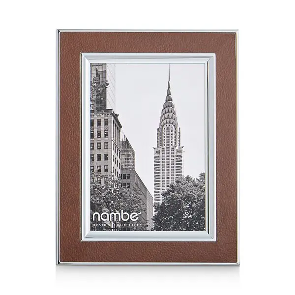 NAMBE Novara Frame, 5 X 7 - Silver