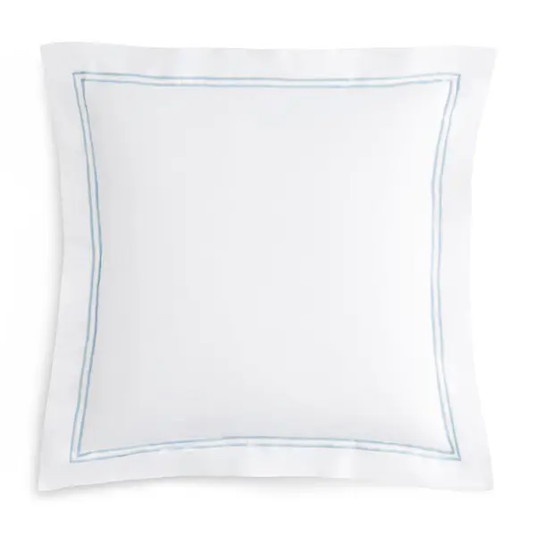 SFERRA Grande Hotel Euro Sham - White/blue
