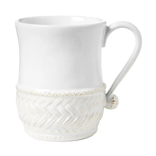 JULISKA Le Panier Mug - Whitewash