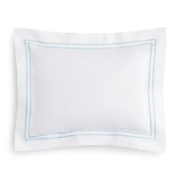 SFERRA Grande Hotel Boudoir Sham - White/blue