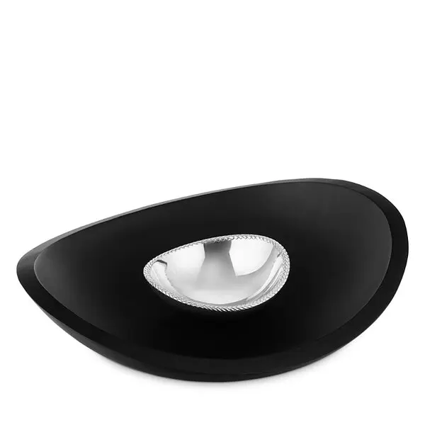 NAMBE Braid Noir Chip & Dip Bowl Exclusive - Black