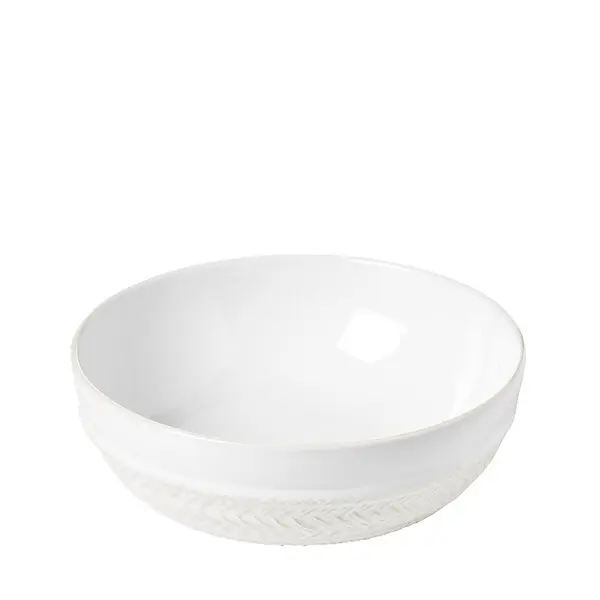JULISKA Le Panier Coupe Pasta/soup Bowl - Whitewash