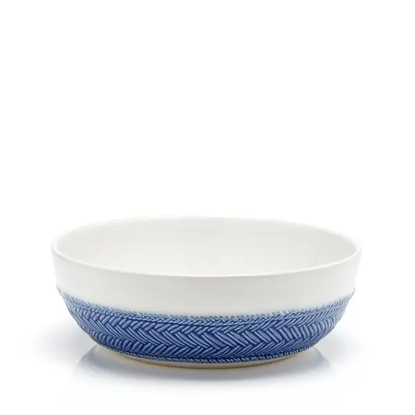 JULISKA Le Panier Blue Coupe Pasta Bowl - Delft Blue