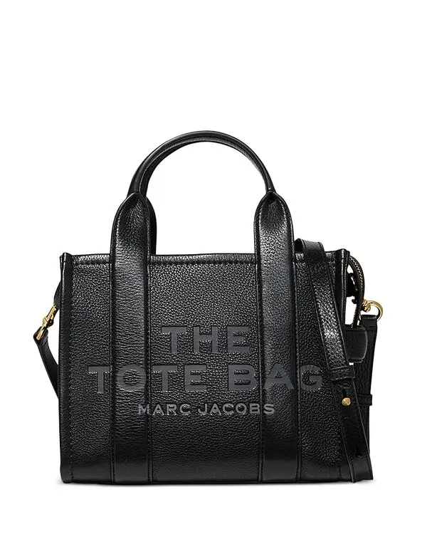 Marc Jacobs Leather Small Tote - Black