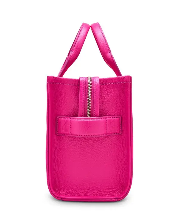 Marc Jacobs Leather Small Tote - Hot Pink