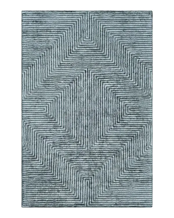 Livabliss Quartz Qtz-5030 Runner Area Rug, 2' 6 X 10 - Green