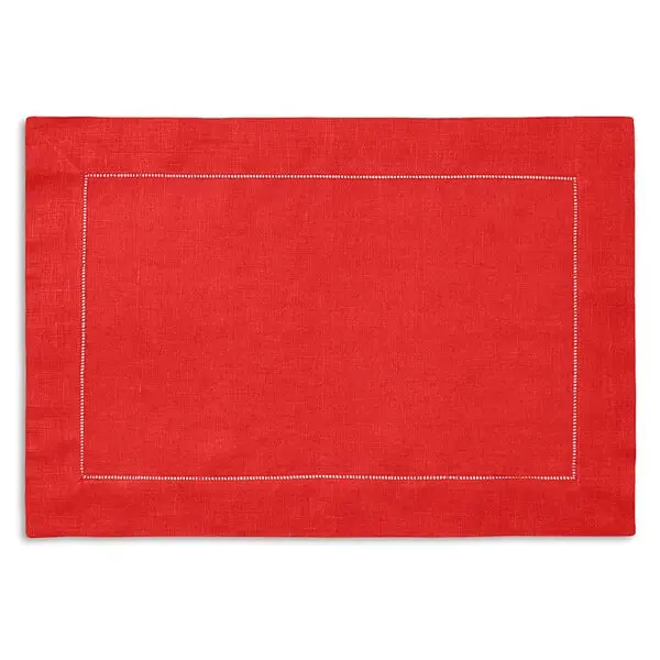 SFERRA Festival Placemats, Set Of 4 - Red
