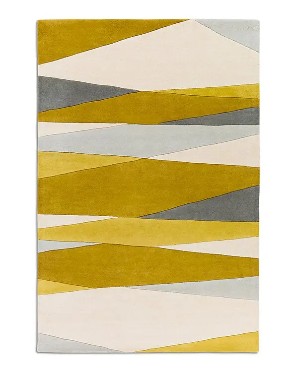 LIVABLISS Forum Fm-7203 Area Rug, 5' X 8 - Cream / Yellow