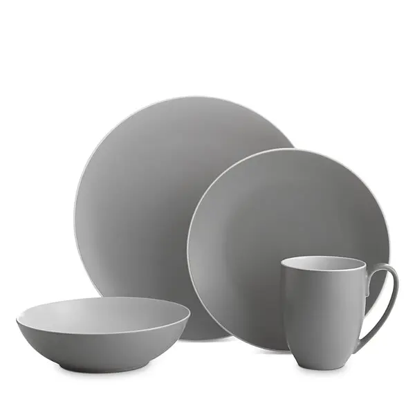 NAMBE Pop 4-piece Plate Setting - Slate