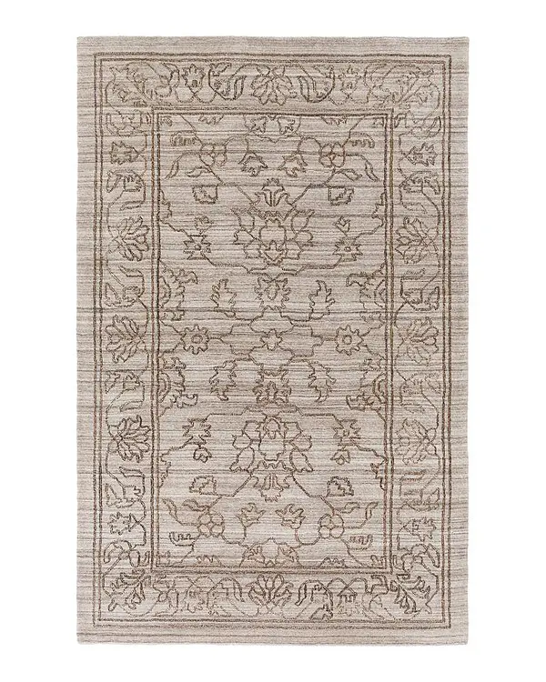 SURYA Hightower Area Rug, 4' X 6 - Light Gray/taupe/olive