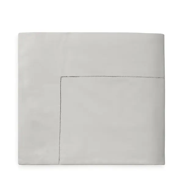 SFERRA Celeste Flat Sheet, Full/queen - Gray