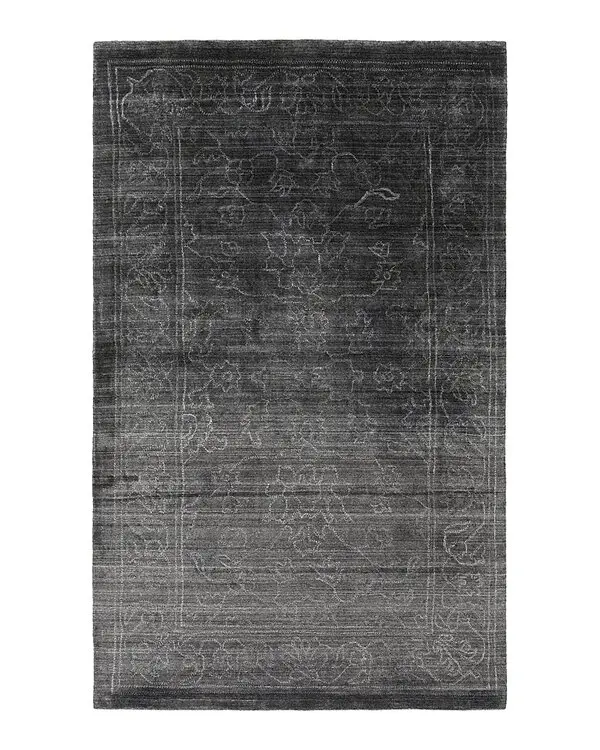 SURYA Hightower Area Rug, 6' X 9 - Charcoal/light Gray