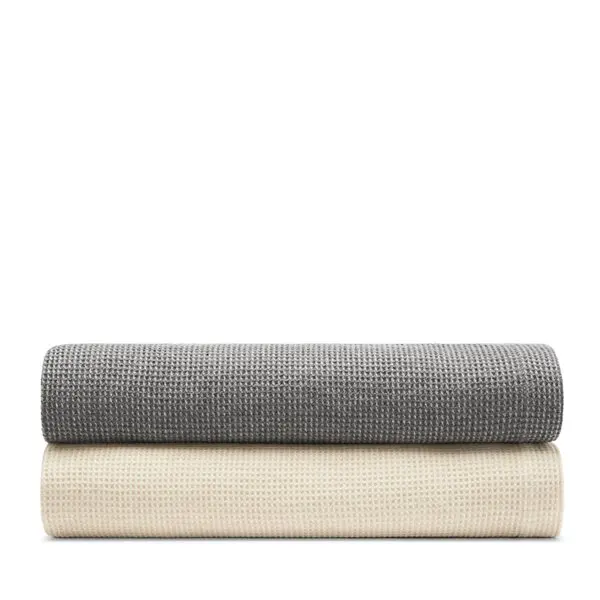 SFERRA Talida Blanket, Full/queen - Ivory/sand