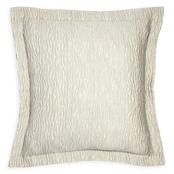 SFERRA Ondate Continental Sham - Titanium