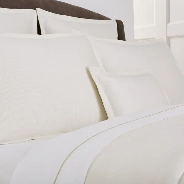 SFERRA Perrio Coverlet, King - Ivory