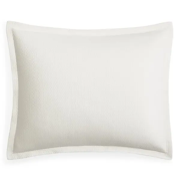 SFERRA Perrio Standard Sham - Ivory