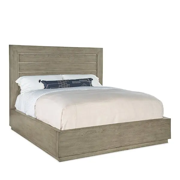 HOOKER FURNITURE Mill Ridge King Panel Bed - Smoke Gray