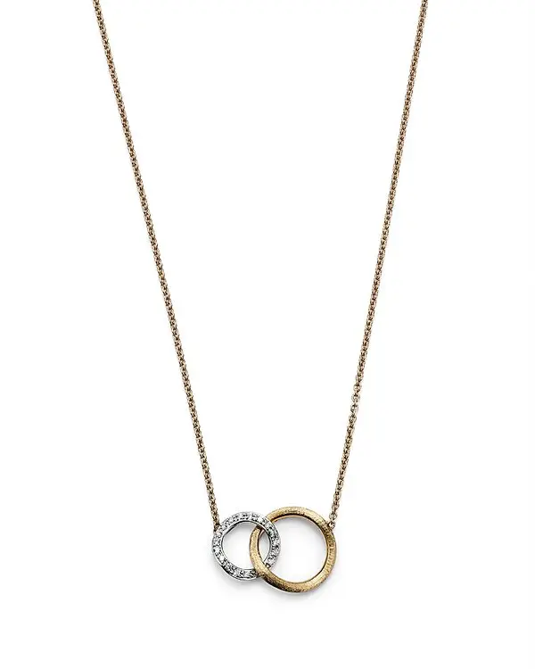 Marco Bicego Jaipur Diamond Pendant Necklace - White/gold