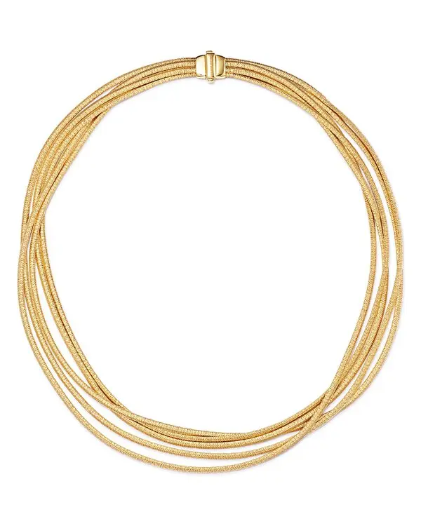 Marco Bicego 18k Yellow Cairo Multi-strand Collar Necklace - Gold